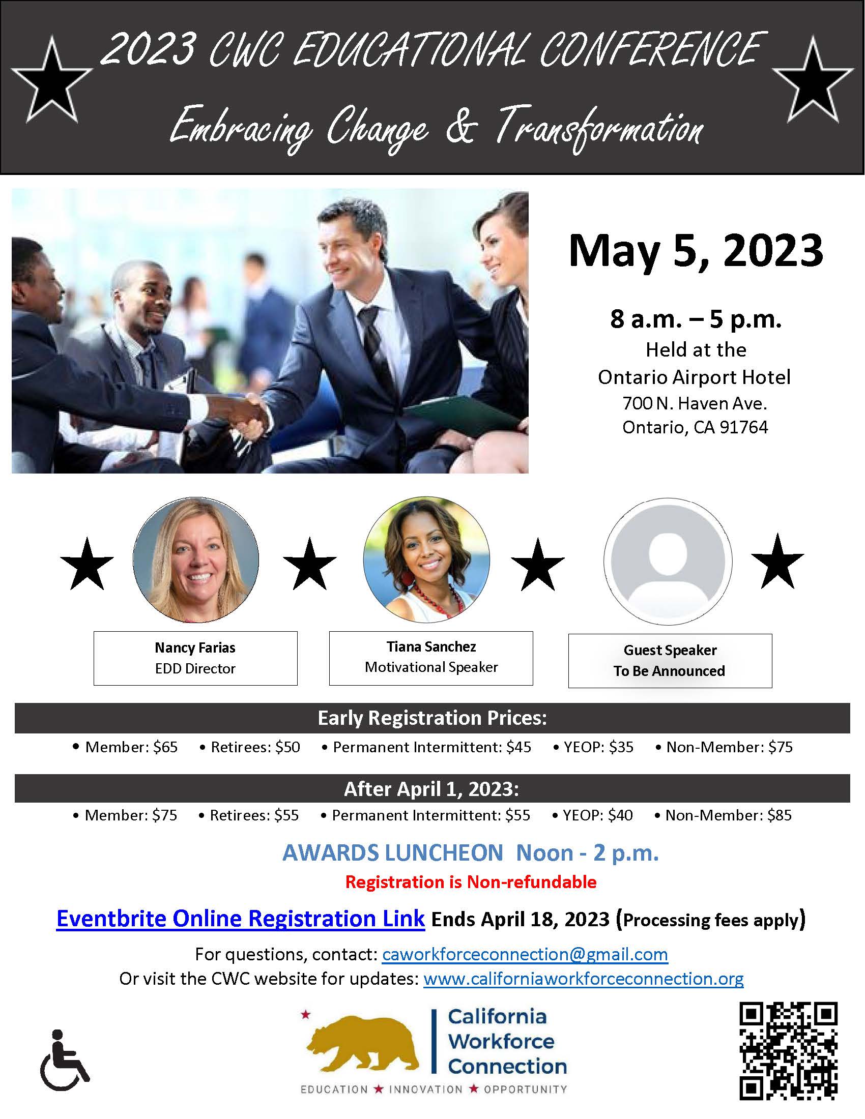 California Workforce Connection – CWC Annual Educational Conference ...